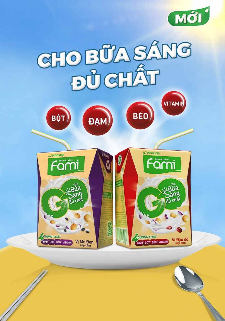 Vinasoy cho ra mắt sữa sản phẩm sữa đậu nành Fami Go | DoanhnhanPlus.vn
