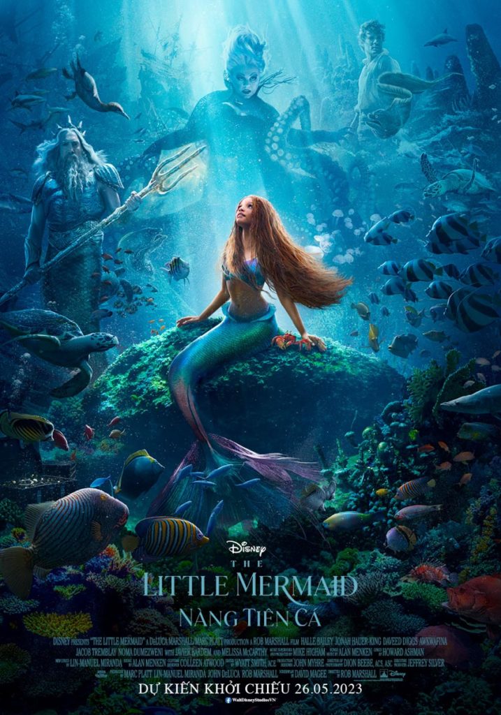 Các phiên bản nàng tiên cá Ariel từng gây chú ý trên màn ảnh và sân ...